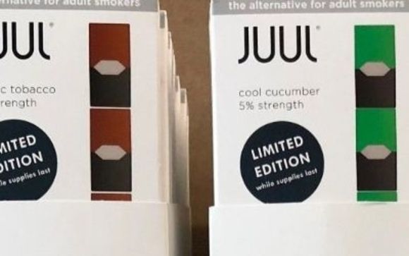 JUUL PODS MANGO,MINT,CUCUMBER,FRUIT MEDLEY,CREME BRULEE,CLASSIC MENTHOL ...