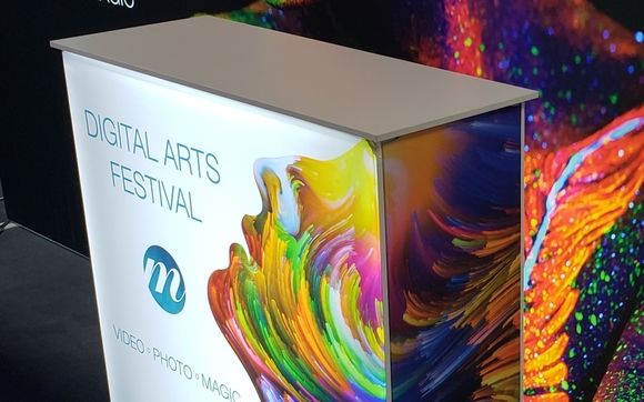 Backlit table by Skyline Displays of Orange County in Lake Forest, CA ...