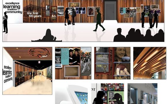 Centennial Timeline Installation by Studio17 Creative in Portland, OR ...