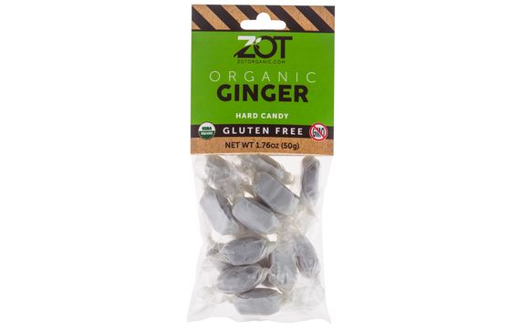 ZOT Organic Ginger, Hard Candy by Zot Organic Licorice & Candy in ...