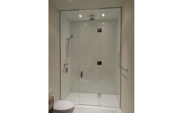 Frameless Inline Showers by Shower Door of Canada in Toronto, ON ...