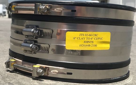 Corrogated HDPE to PVC or Cast Iron Coupling by Joints Couplings in El ...