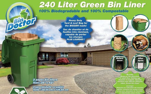 240L Green Bin Liners by The Bin Doctor Ltd in Dartmouth, NS - Alignable