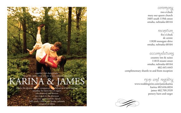 Wedding Invitation by Sand Serif Designs in Omaha, NE - Alignable