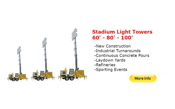 Portable Stadium Light Towers by Boss LTR in Sulphur, LA - Alignable