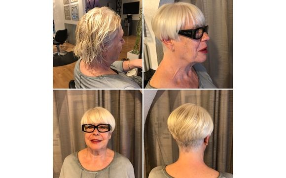 Women's haircut by Yelena Styles Hair Salon in Four Square Mile, CO ...