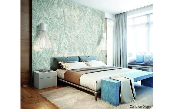 Wallcovering murals by Jill Hubbard MDC Interior Solutions in New York ...