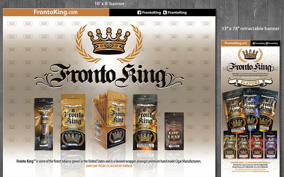 Fronto King branding and package designs by Trigrfx in New Bedford, MA ...