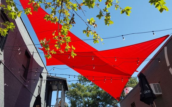 Sign, Awning, Sun Shade manufacturing, installation, repair by Twin ...