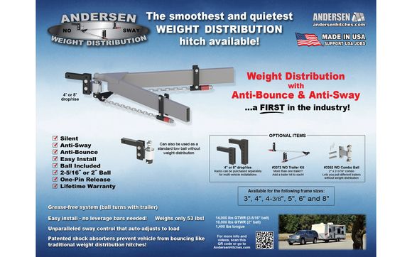 Andersen Hitches Weight Distribution Hitch by Andersen Manufacturing in ...