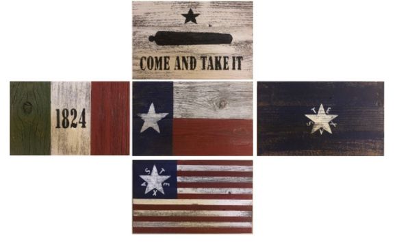 Set of Historic Texas Flags/Banners by Designs By Dante in Katy, TX ...