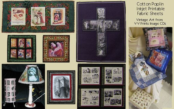 Cotton Inkjet Printable Fabric Sheets by VV Prints in Seatac, WA ...