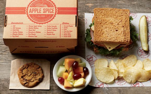 Box Lunch Delivery Menu by Apple Spice Box Lunch Delivery & Catering ...