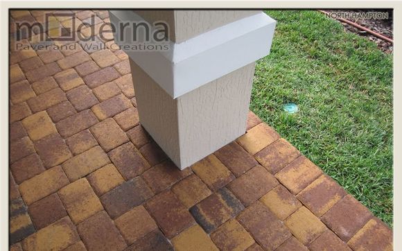 Paver Pation and Firepit Installation by The Master's Lawn Care in ...