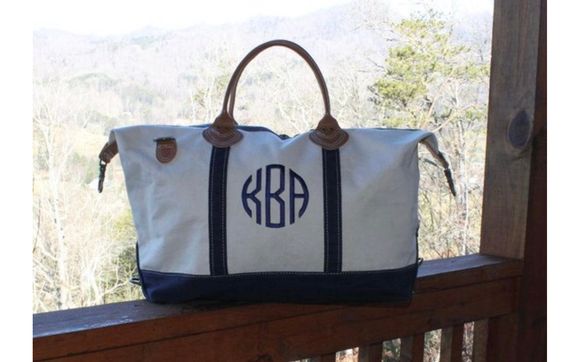 Monogram Weekender Bags by Kaileysmonogram in Winterville, NC - Alignable