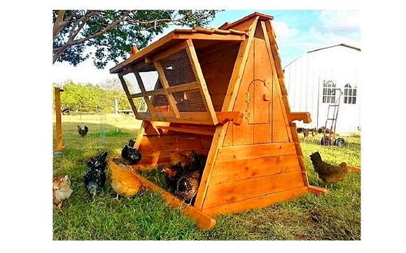 Rugged Chicken Coops, portable, shippable via UPS by Texas Ranch Hen ...