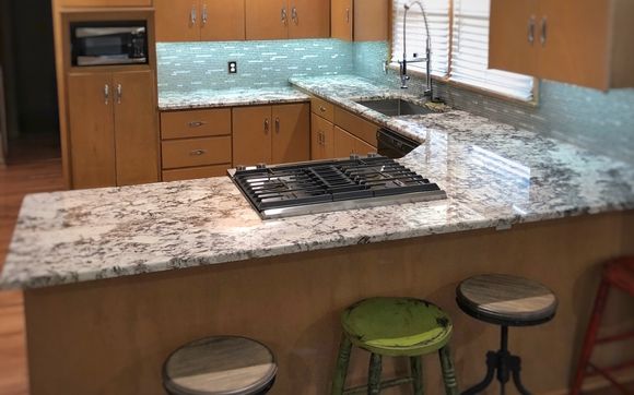 Fabrication and installation of granite countertops by Micah Carrel ...
