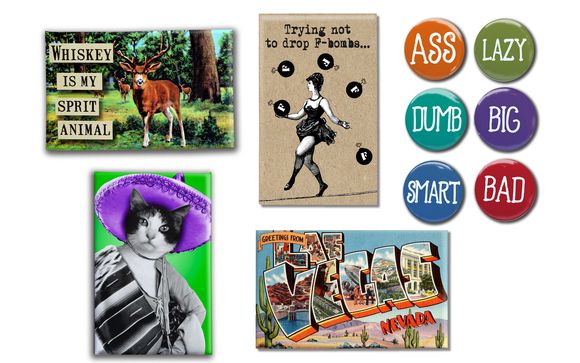 2x3 Magnets and 1" magnet sets by Oso and Bean in Palm Desert, CA ...