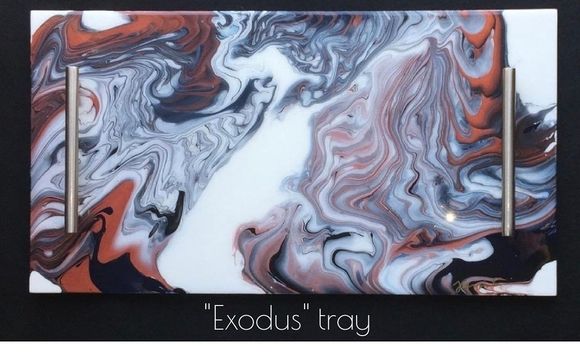 The "Exodus" tray by Alexander Aspects Interior Design in Fresno, TX ...