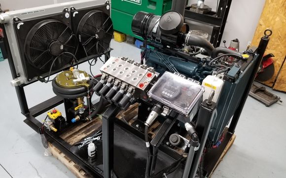 Diesel hydraulic power unit by Hydrolico Inc in Terrebonne, QC - Alignable