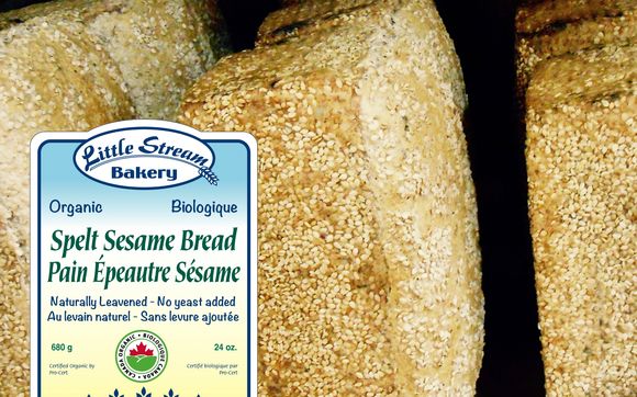 Organic Spelt Sesame Sourdough Bread by Little Stream Bakery in Perth ...