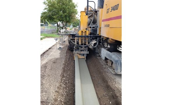 Extruded Curb & Gutter by Boreal Pacific Enterprises in Smithers Area ...