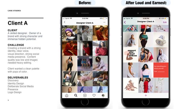 Social Media Rebrand by Loud And Earnest Visual in New York, NY - Alignable