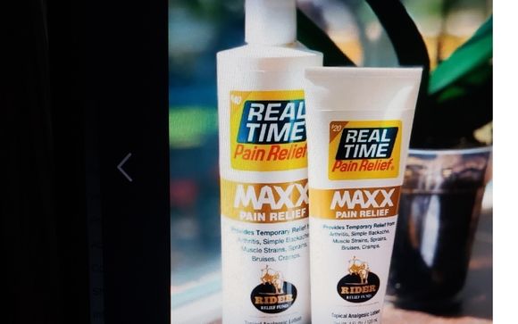 Maxx Pain Relief Cream by Real Time Pain Relief in Irvington, NJ ...