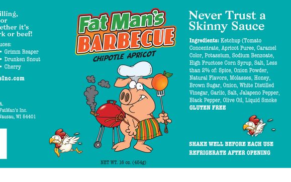 Fat Man's barbecue sauce by Fatman's Inc. in Wausau, WI - Alignable