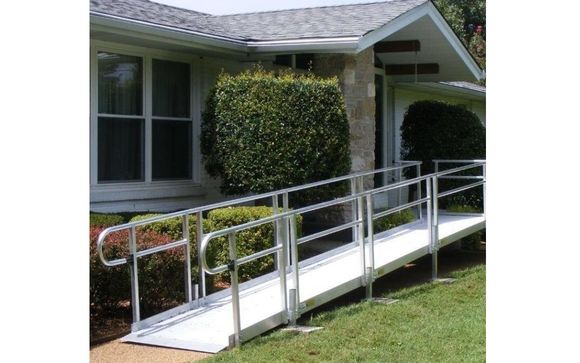 Aluminum Modular Wheelchair Ramp by 101 Mobility in Meridian, ID ...