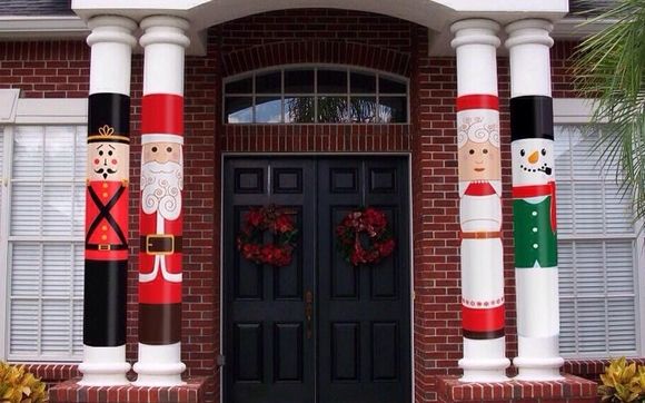 Huggits column wraps made in the USA by Allen Home Design in Saint ...