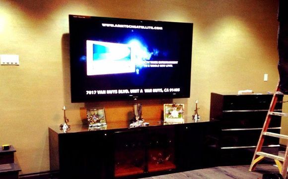 $149 Professional TV Mount Installation with Wire Concealment by ...