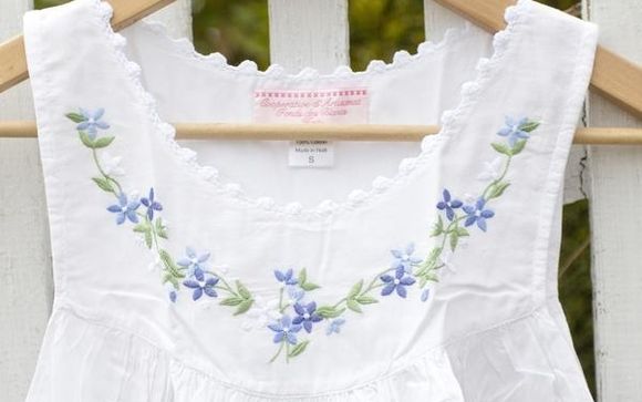 Hand Embroidered Nightgowns by Noah's Gifts and Gallery in Wabasha Area ...