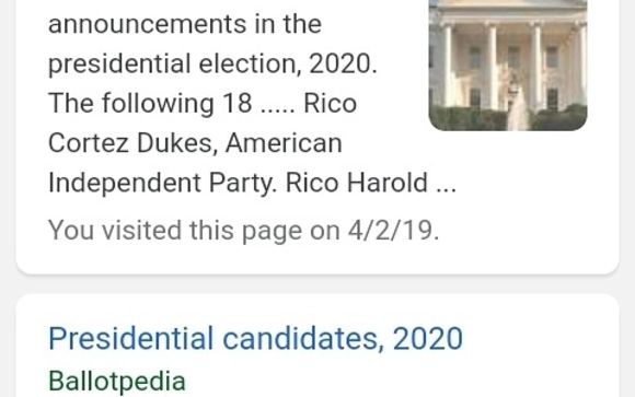 Presidential candidate Rico Cortez Dukes by 2024 U.S Presidential ...