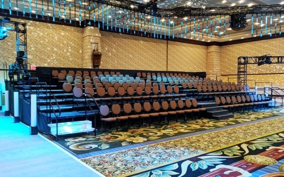 Audience & Seating Risers for Ballrooms by In Depth Events in Mckinney ...