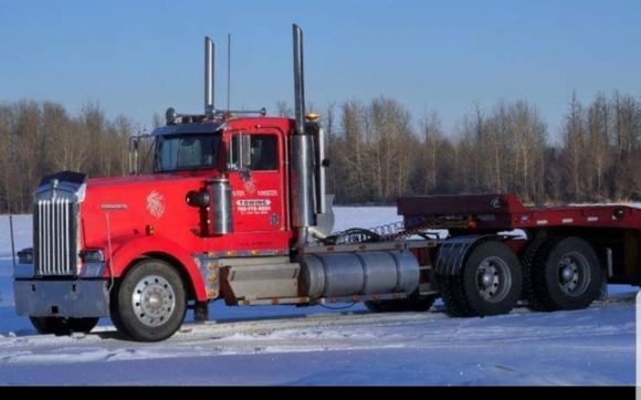 W-900 Kenworth and 48' Trailking Trailer. by Silver Rooster Towing in ...