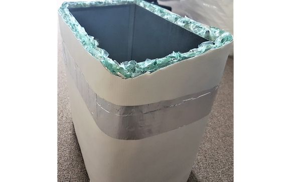 Exterior HVAC and Pipe insulation greatly reduces heat loss in winter ...