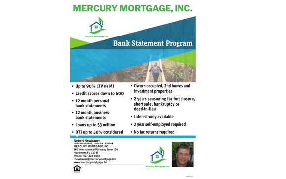 MANUFACTURED HOMES FLYER by Mercury Mortgage, inc. in Lake Mary, FL ...