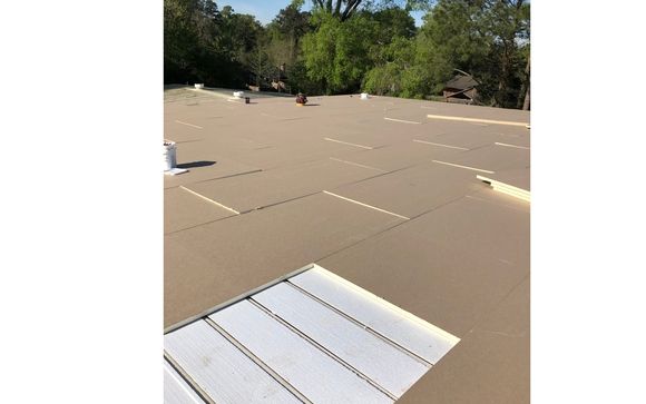 Retrofit energy efficient single ply roof system over metal and flat ...