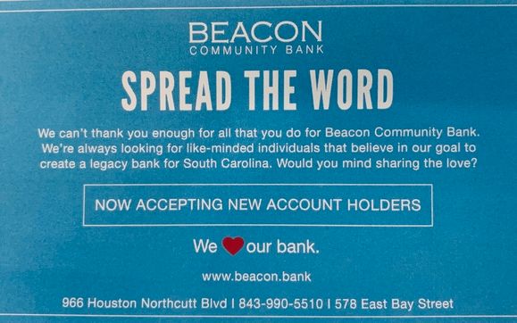 Mount Pleasant Branch is now Open by Beacon Community Bank in ...