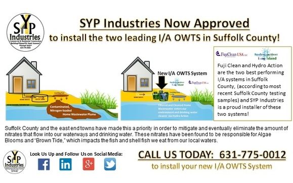 Installation of New I/A OWTS Systems - Fuji Clean and Hydro Action by ...