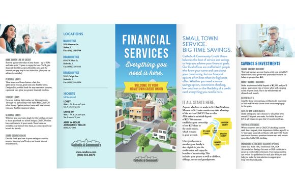 Financial Services Brochure by Catholic & Community Credit Union in ...