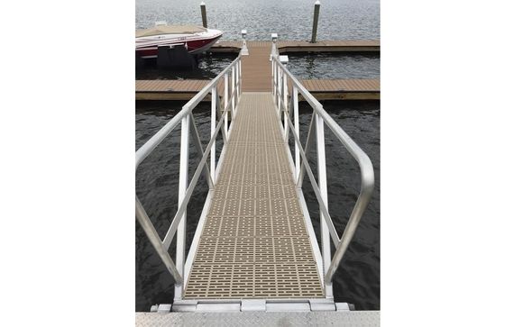 Aluminum Gangways & Floating Docks by Atlantic Aluminum & Marine ...
