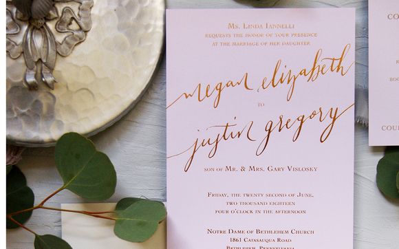 Custom Invitation Design by Santina Amendola Design in Mountain Top ...