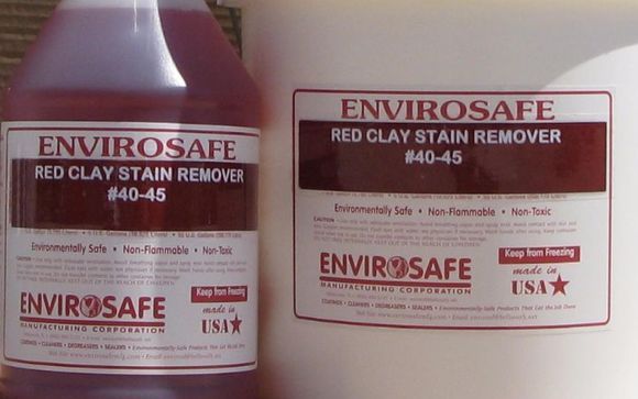 Red Clay Stain Remover by Eco-Wares/Envirosafe MFG in West Melbourne ...