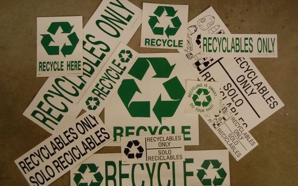 Durable Container labels by Kewanna Screen Printing dba KSPprints.com ...