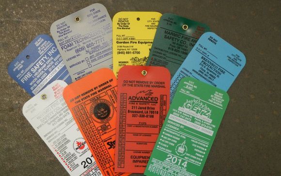 Rigid Plastic Inspection Tags by Kewanna Screen Printing dba KSPprints ...