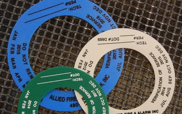 Rigid Plastic Inspection Tags by Kewanna Screen Printing dba KSPprints ...