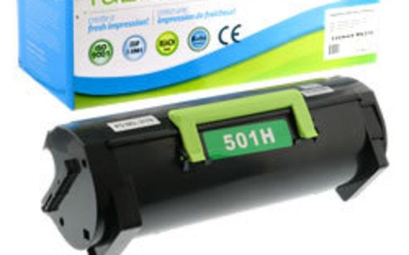 Lexmark 50F1H00 (Lexmark 501H) Compatible Black High Capacity Laser ...