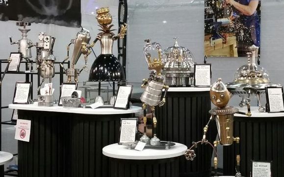 CyberCraft Robots Science Fiction themed Fine Art Sculptures by ...